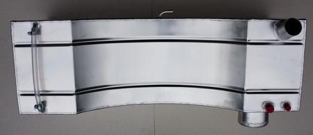 55 Litre Alloy fuel tank Right of left drop bowl – Palmside NZ