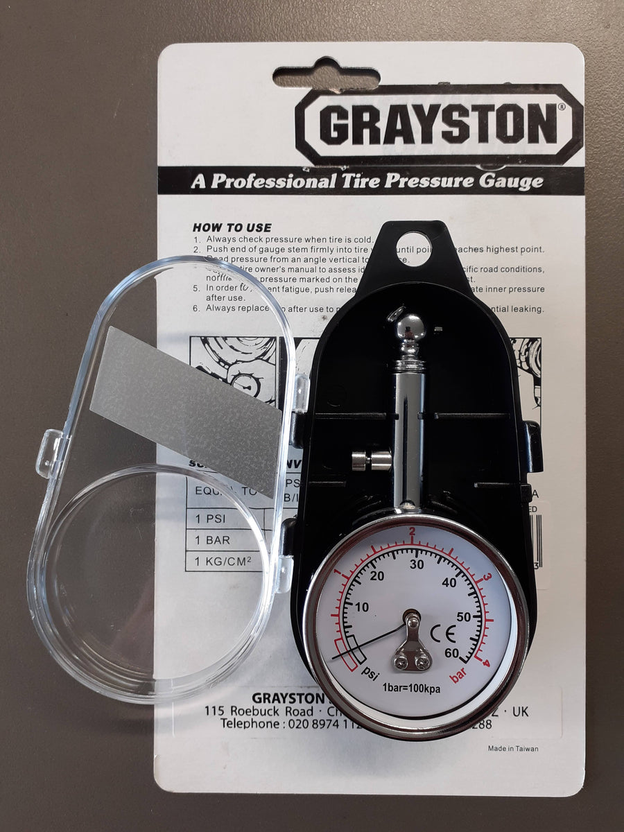 Grayston Tyre Pressure Gauge – Palmside NZ