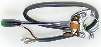 Mini Indicator stalk mk1 with green light in end – Palmside NZ