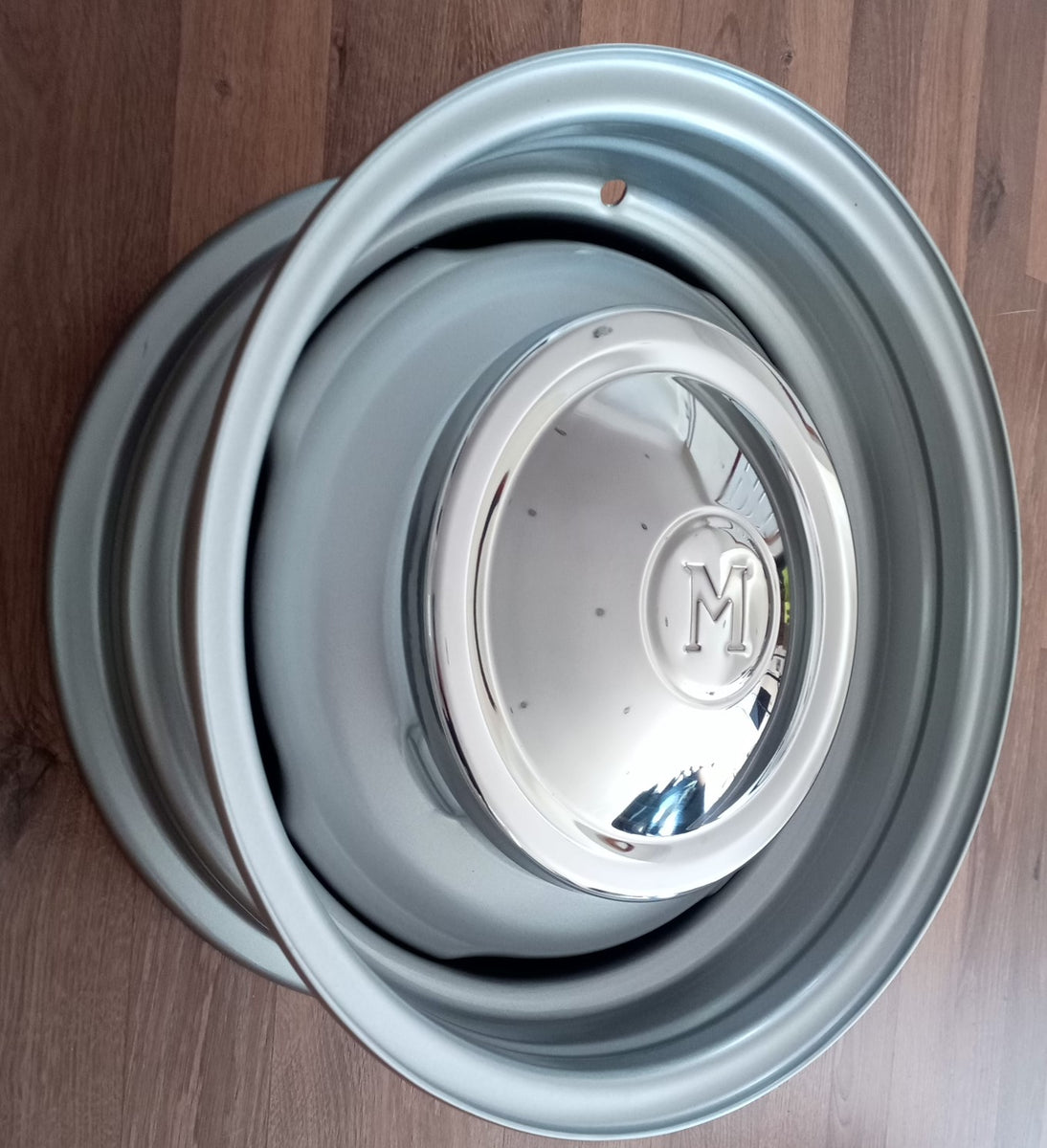 JBW 14x5.5 Smoothies Morris Minor Silver with cap (sold as set of 4 ...